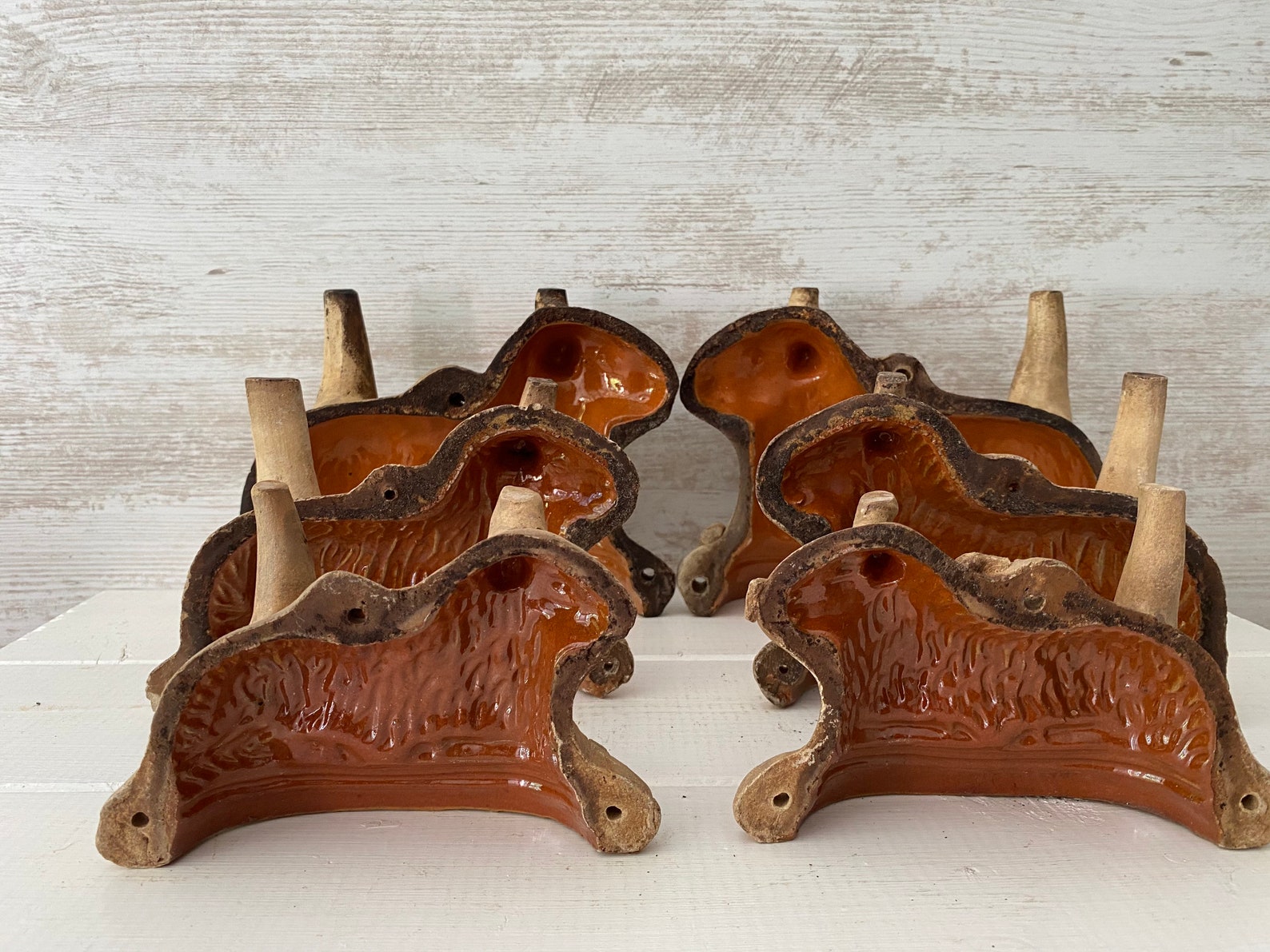 Antique Chocolate Terracotta pascal Lamb Mold From the - Etsy