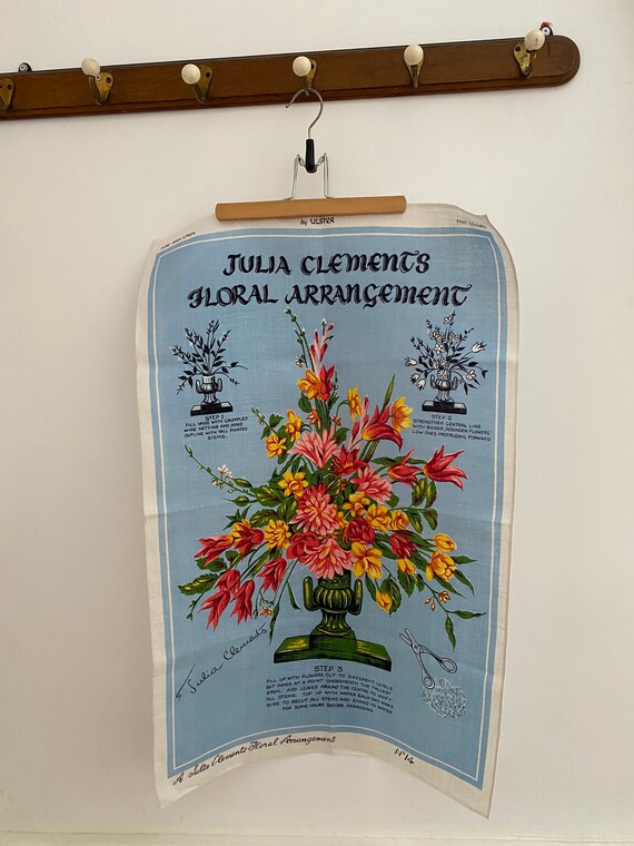 Kitchen & Dining Linens By Ulster Irish Linens Floral Design. 1950s ...