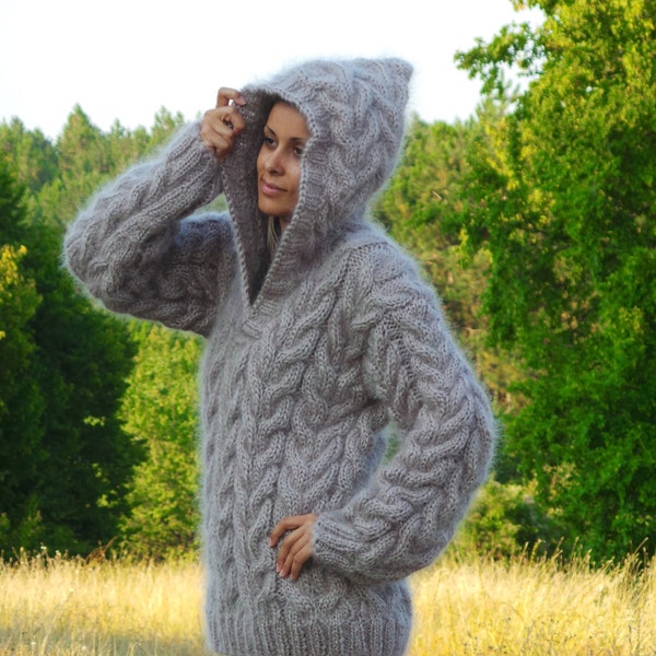 Hand Knit Sweater - Etsy