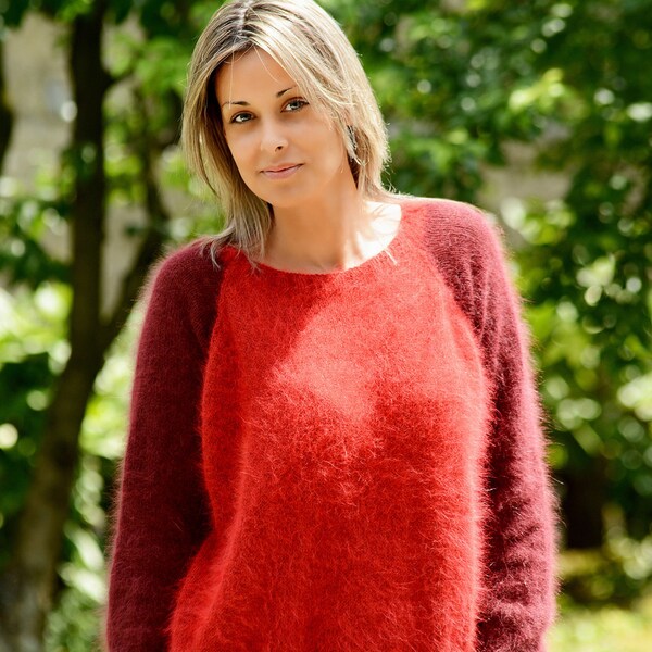 Angora Sweater - Etsy