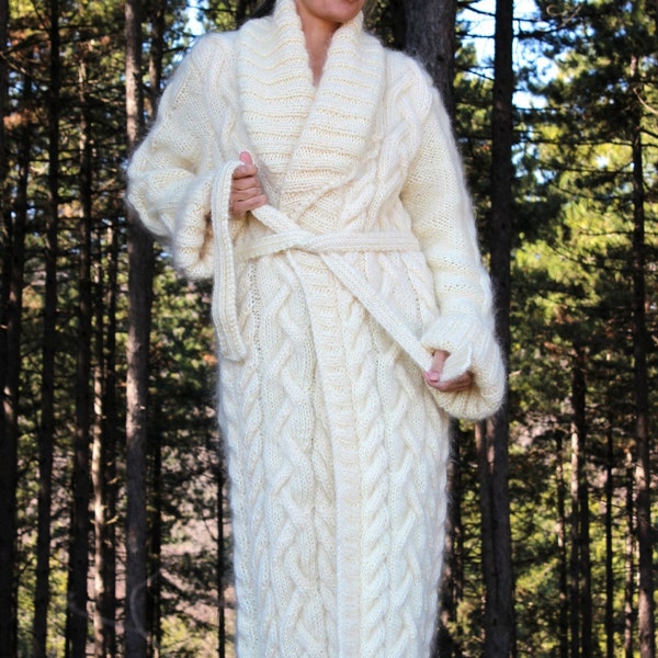 Hand Knit Jacket - Etsy