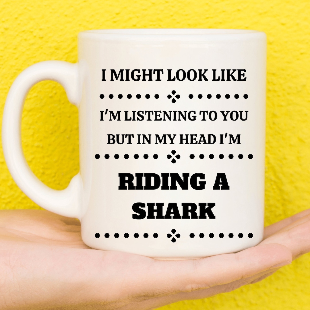 Shark Gifts, Gifts for Shark Lovers, Shark Mug Shark Gift Ideas, Shark ...