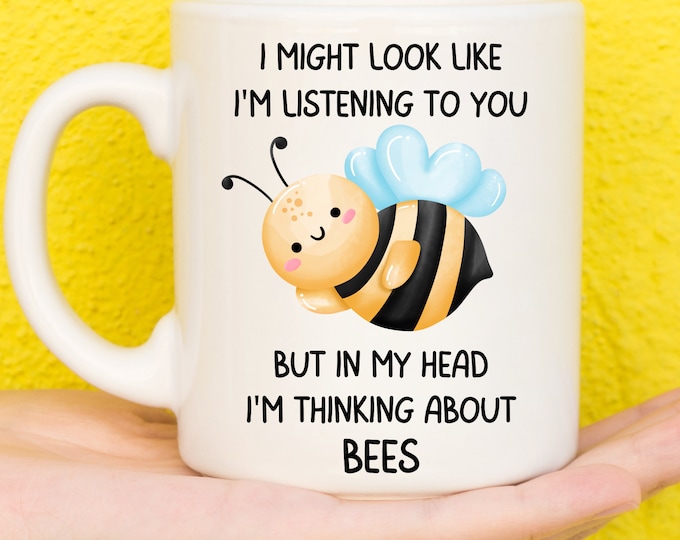 Bee Gift Bee Keeper Gift Bee Mug Bee Keeper Mug Just Bee Funny Bee ...