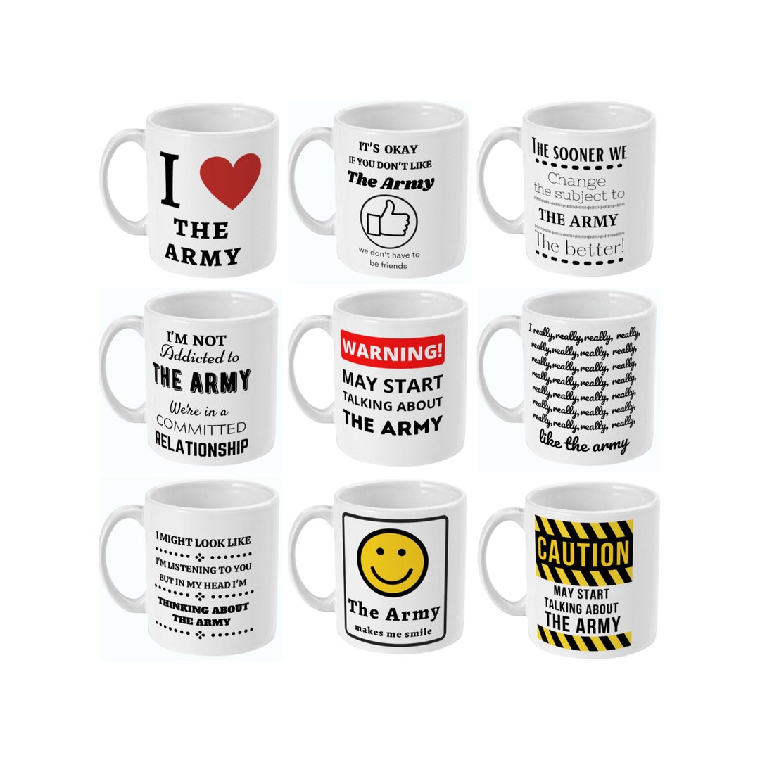 Army Gifts, Military Gifts, Army Leaving Gift, Army Mug, Military Mugs ...