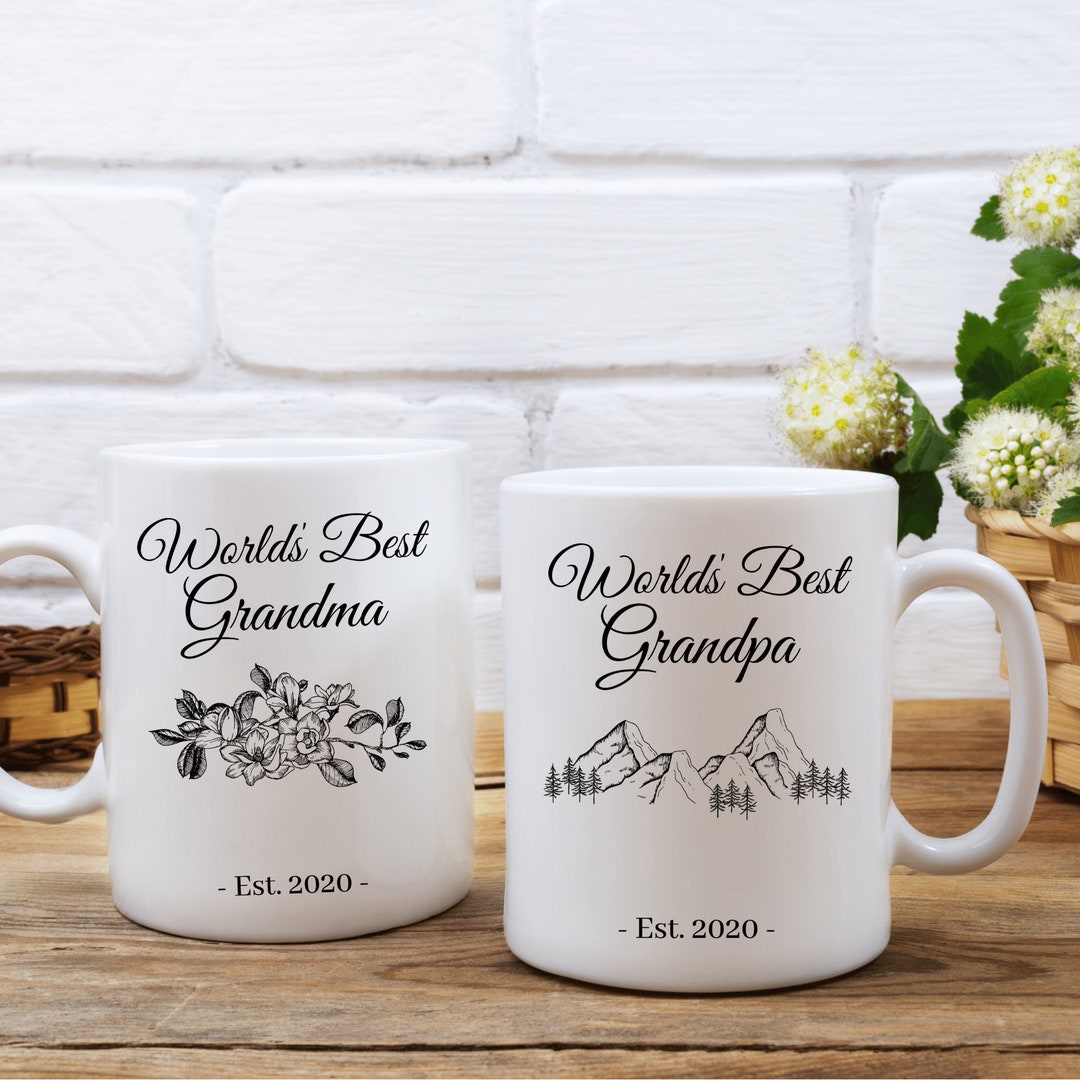 New Grandparents Gifts, First Time Grandparents Personalised Mug, 1st ...