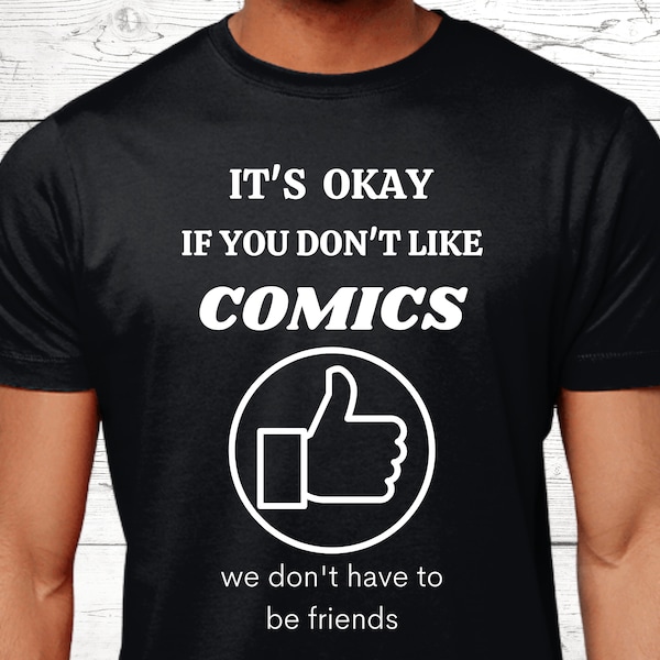 Comic Shirt - Etsy