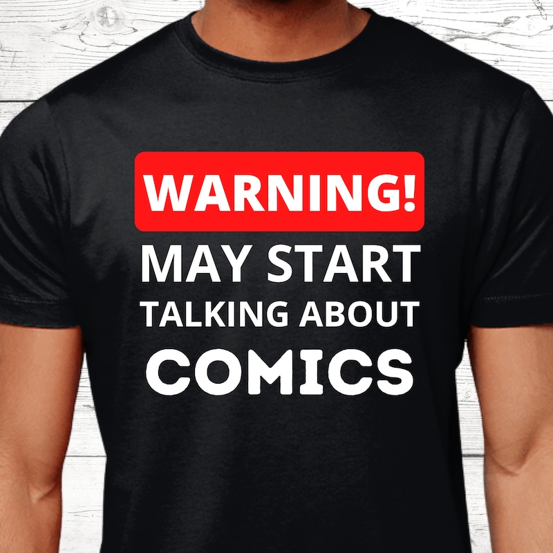 Comic Shirt - Etsy