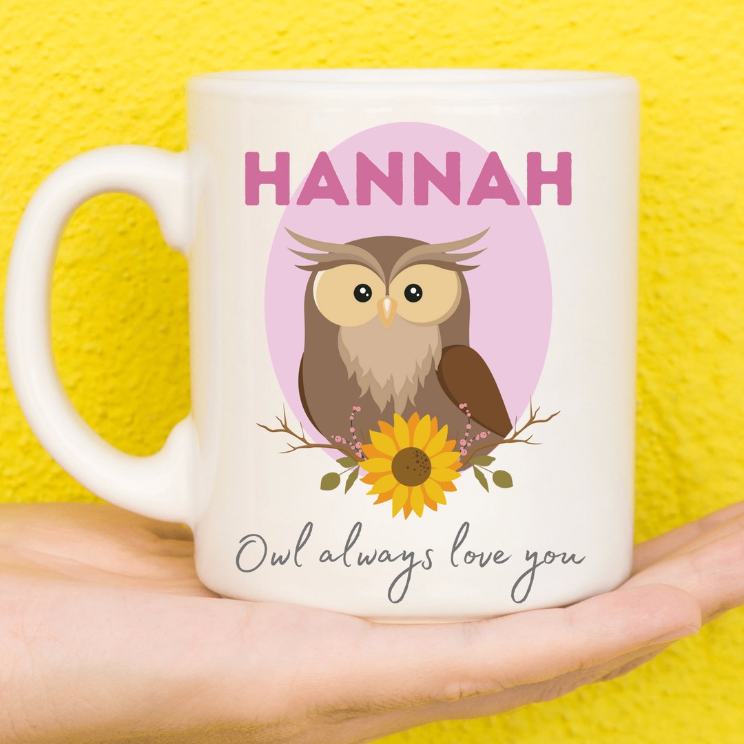Personalised Owl Gifts, Gifts for Owl Lovers, Personalised Mugs, Owl ...