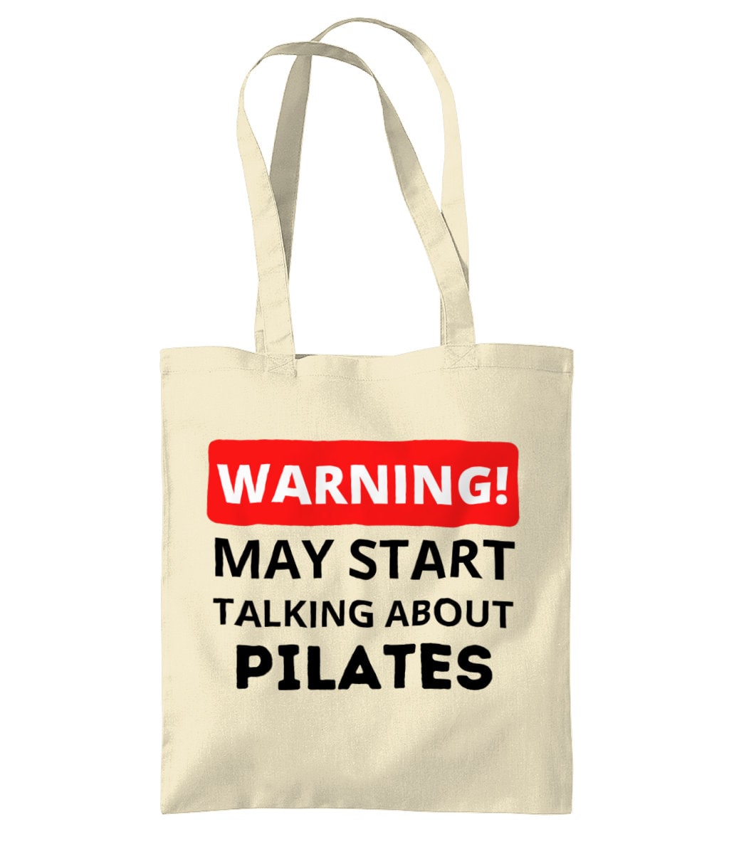 Pilates Tote Bag Tote Bag For Pilates Lovers Pilates Gifts | Etsy