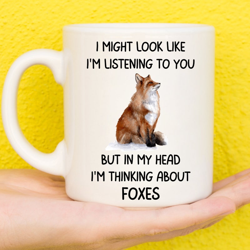 Fox Mug - Etsy