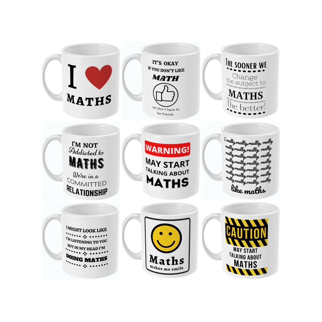 Maths Gifts, Gifts for Maths Lovers, Maths Mug, Mathematics Presents ...
