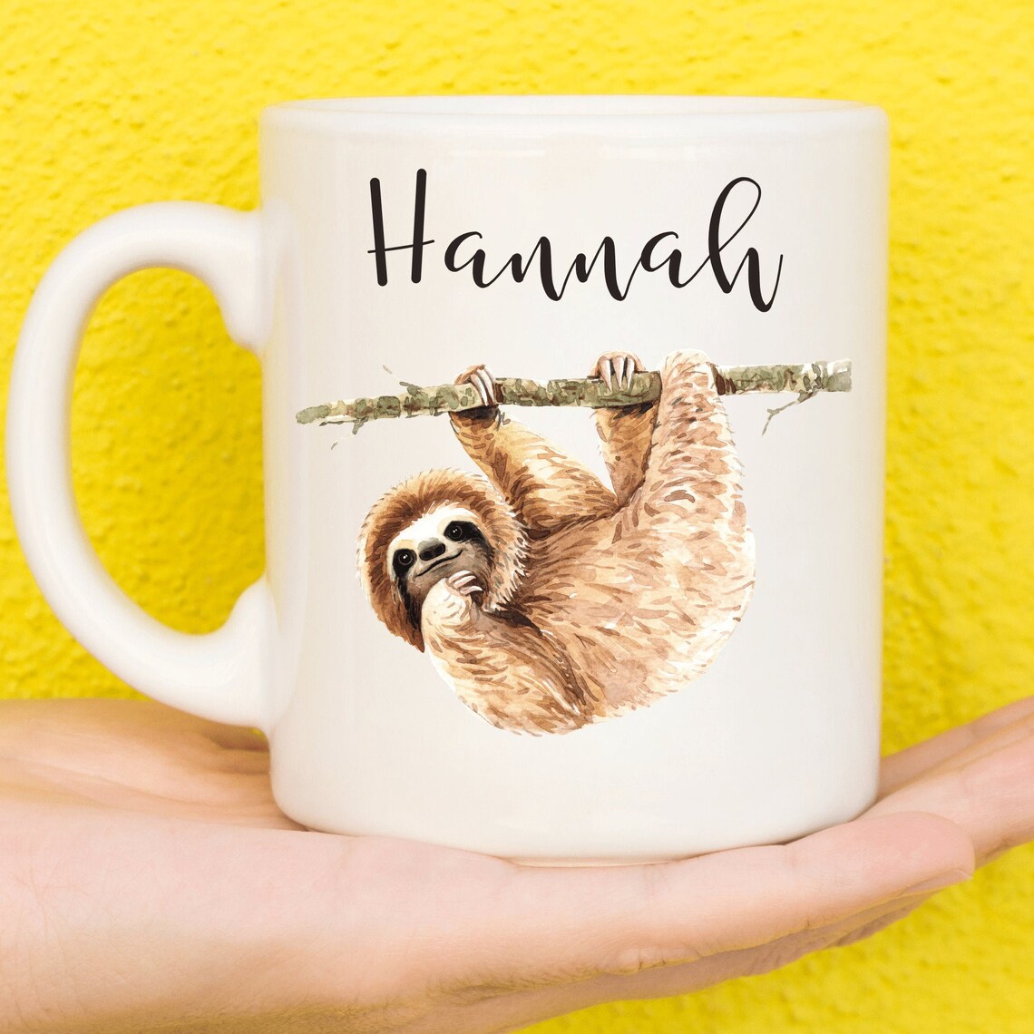 Sloth Mug Personalised Sloth Gifts for Sloth Lovers Sloth - Etsy