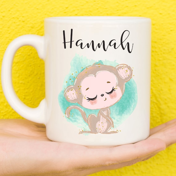 Monkey Gifts Gifts for Monkey Lovers Personalised Mugs | Etsy UK
