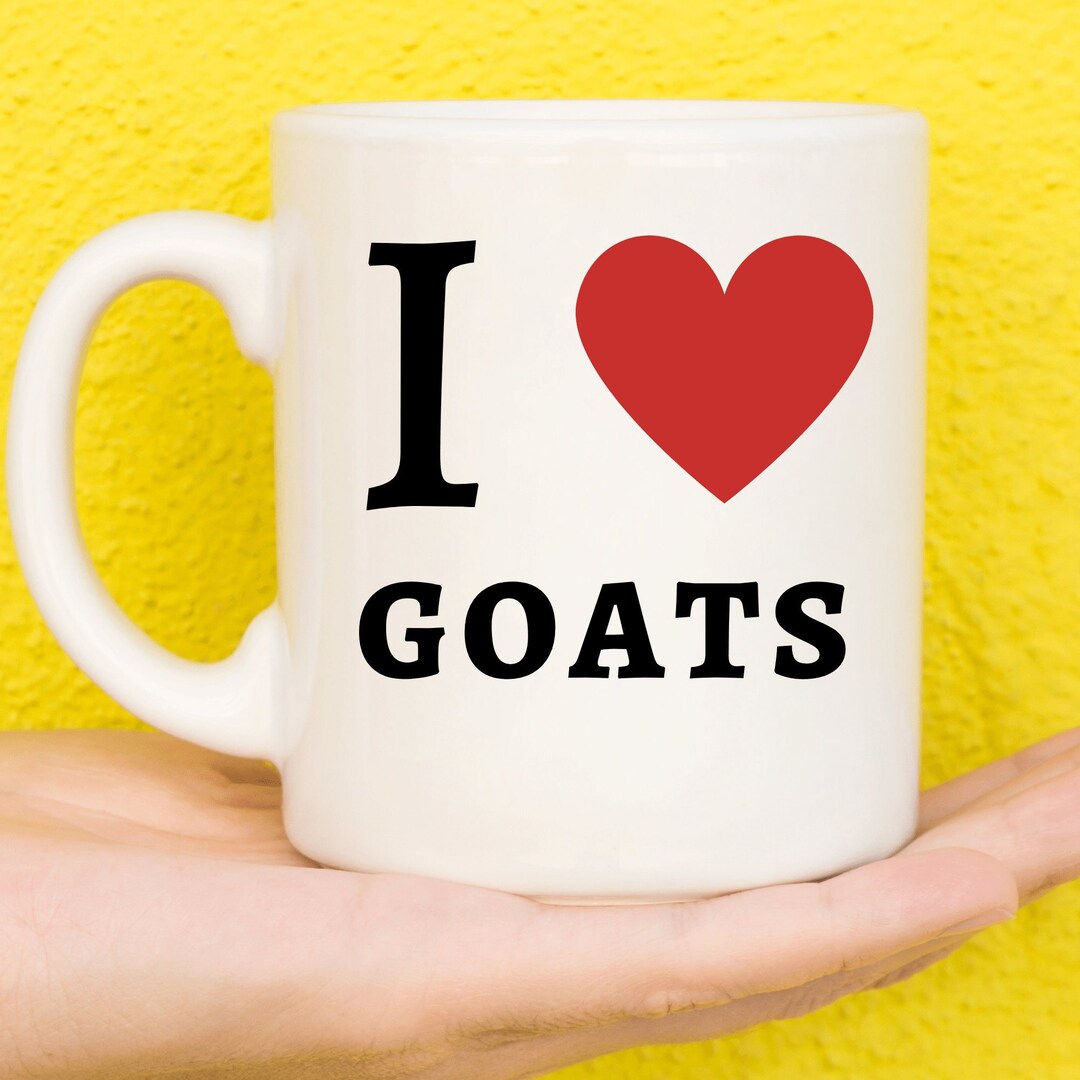 I Love Goat Gifts, Gifts for Goat Lovers, Goat Themed Presents, Goats ...