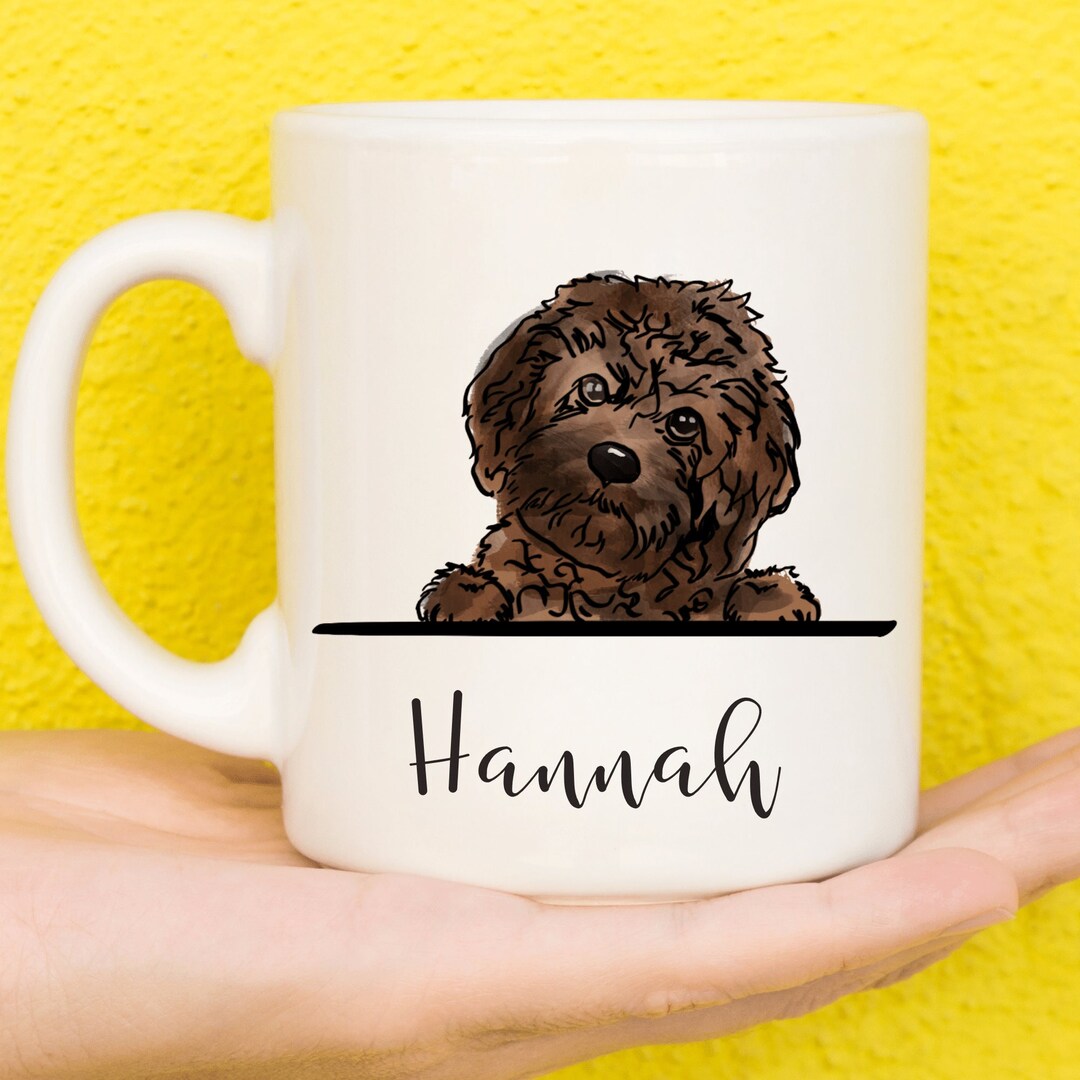 Cavapoo Mug, Mug for Cavapoo Lovers, Personalised Dog Mug, Mothers Day ...