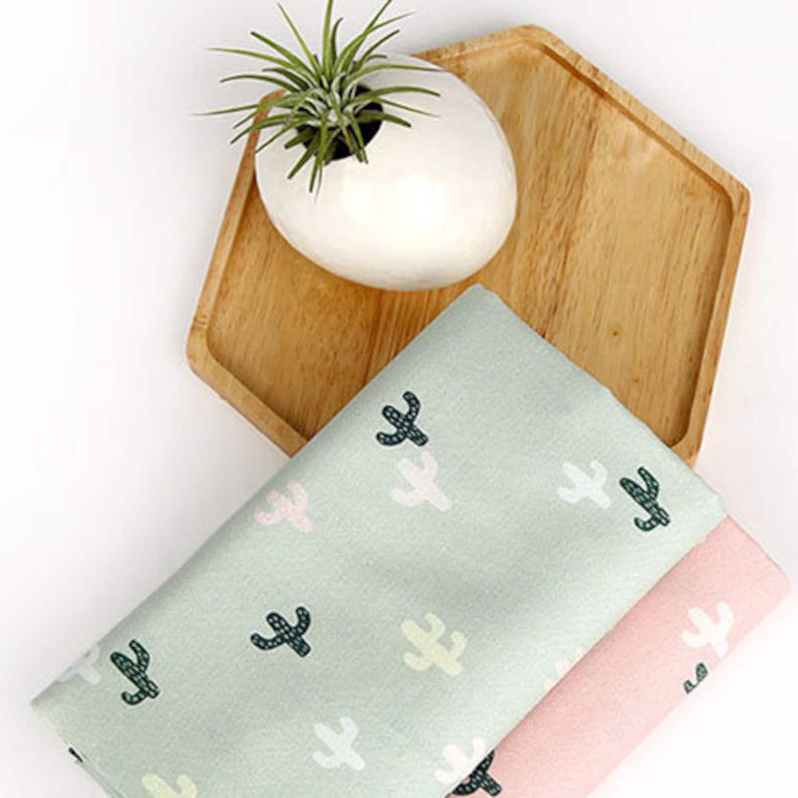 Cotton Fabric Cactus Fabric by the Yard 44 Wide SY - Etsy