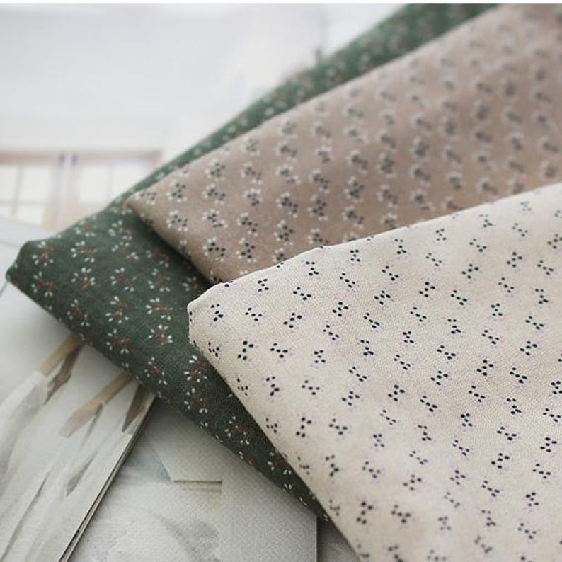 Premium Quality Cotton Asa Fabric Vintage Flower by the Yard 55" Wide ...