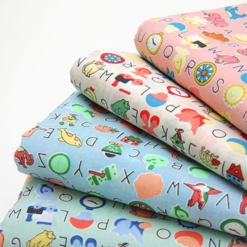 Alphabet Fabric - Etsy