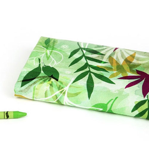 Cotton Fabric Leaf Fabric by the Yard 44" Wide SY Greenery - Etsy