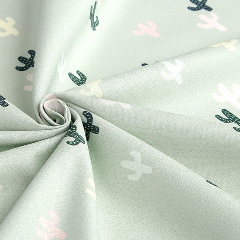 Cotton Fabric Cactus Fabric by the Yard 44 Wide SY - Etsy