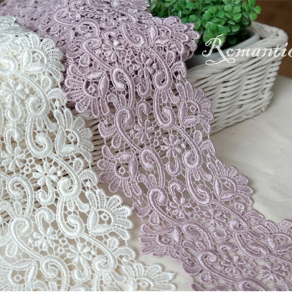 Venice Lace Fabric - Etsy