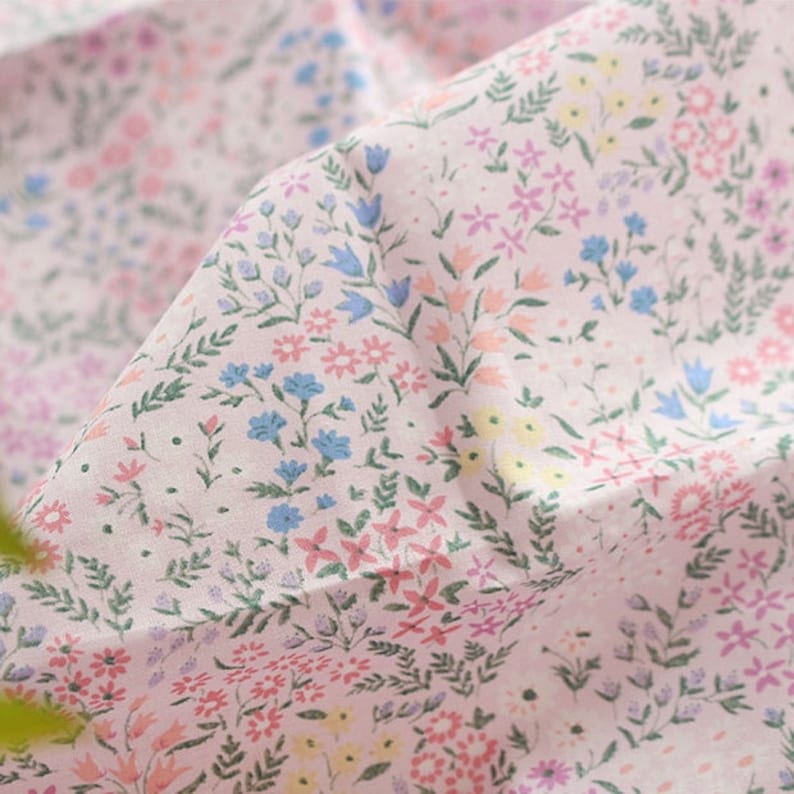 Premium Quality Cotton Asa Fabric Vintage Flower by the Yard - Etsy