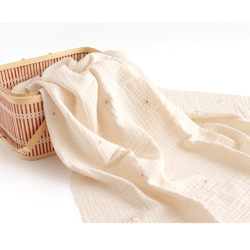 Premium Quality Cotton Fabric by the Yard Embroidery Muslin - Etsy