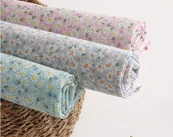 Premium Quality Cotton Fabric Flower Pattern by the Yards - Etsy