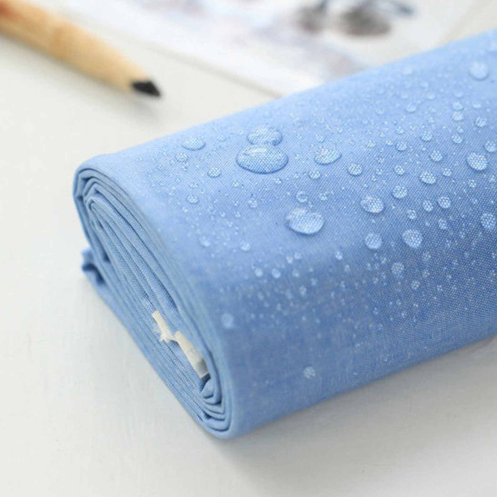 Premium Quality Laminated Cotton Fabric by the Yard Solid - Etsy