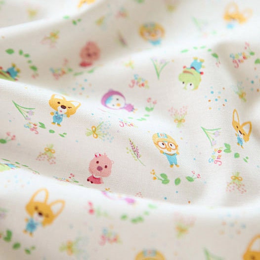Cotton Fabric Character Fabric by the Yard 44 Wide SG | Etsy