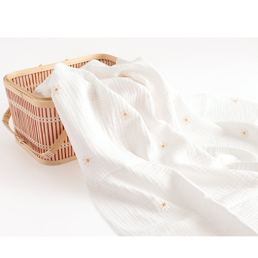 Premium Quality Cotton Fabric by the Yard Embroidery Muslin - Etsy