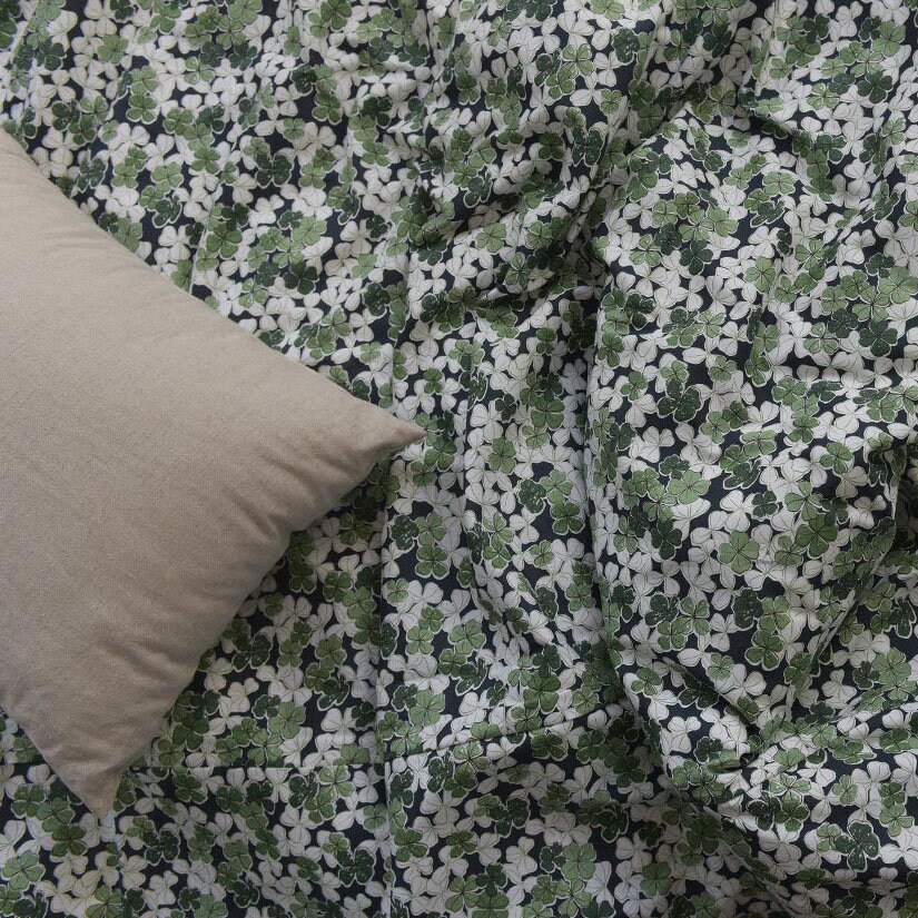 Cotton Fabric Clover Fabric by the Yard 44" Wide Cozy Find Your Clover ...