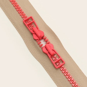 Premium Quality 70cm #5 Indivisible 7 Colors Zipper Zip Plastic Zipper ...