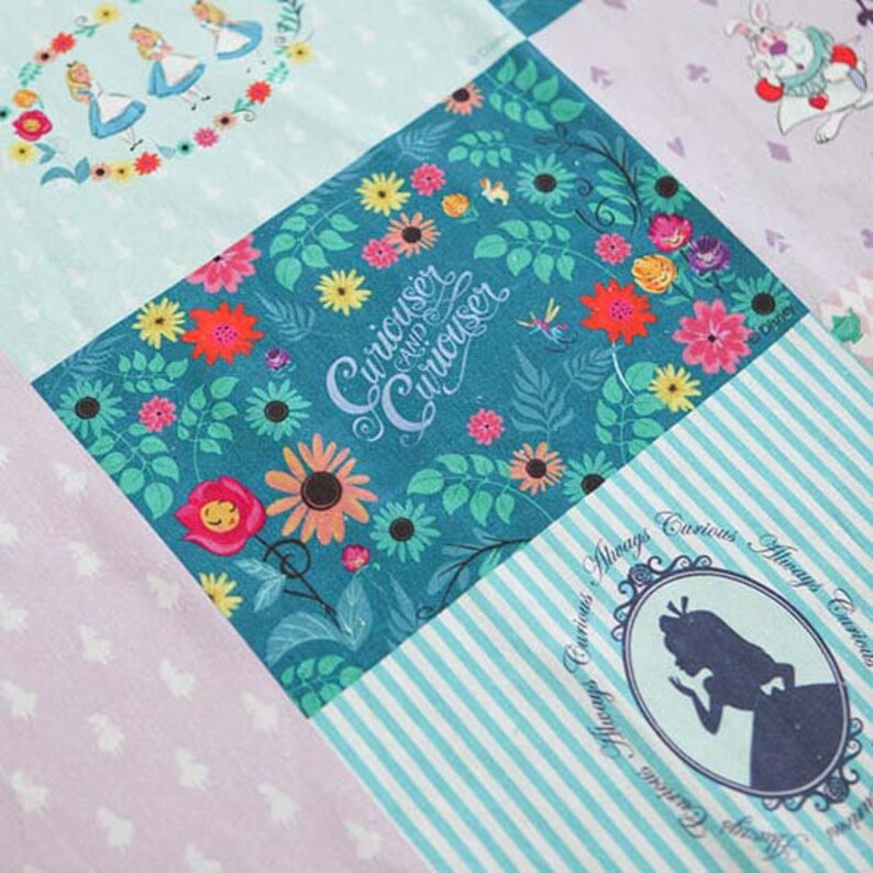 Disney Cotton Linen Fabric Character Fabric by the Yard | Etsy