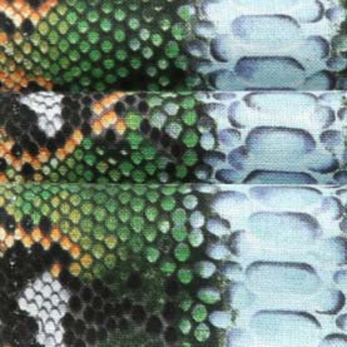 Premium Quality Cotton Fabric Snake Skin Pattern Fabric by the | Etsy