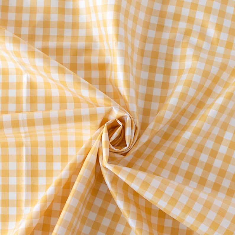 Premium Quality Laminated Cotton Fabric by the Yard Check - Etsy