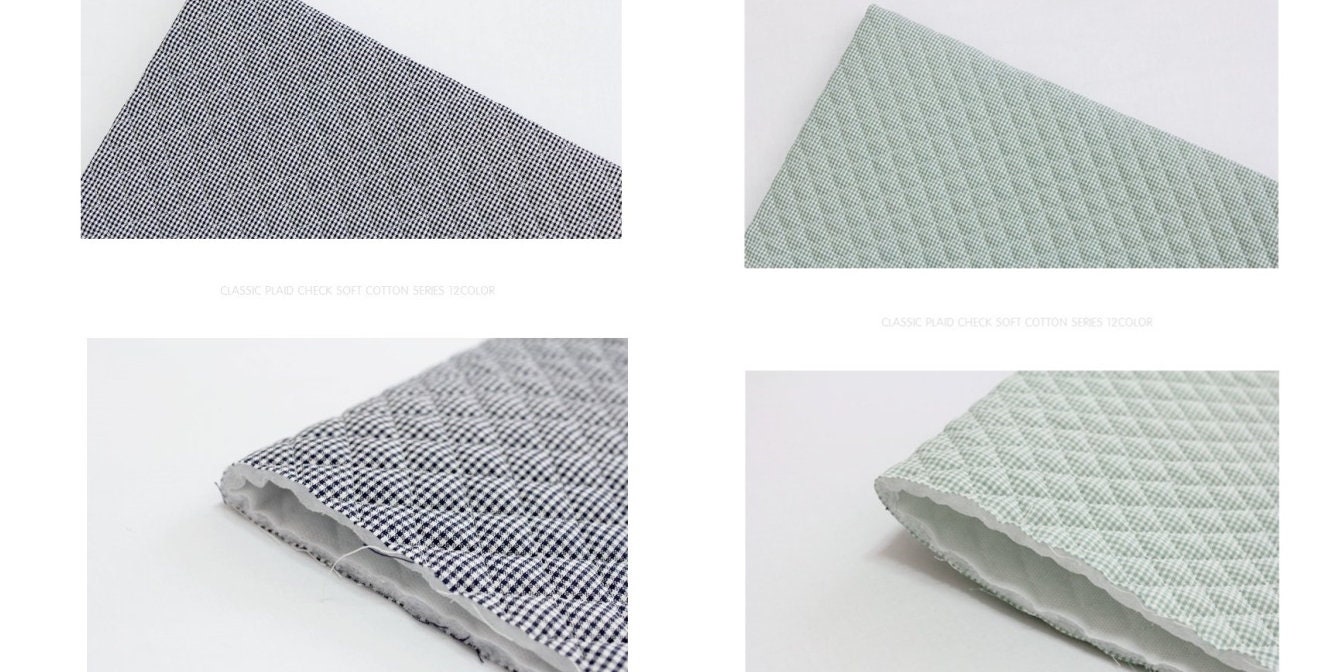 Premium Quality Quilted Cotton Fabric BH 2mm Gingham Check by | Etsy