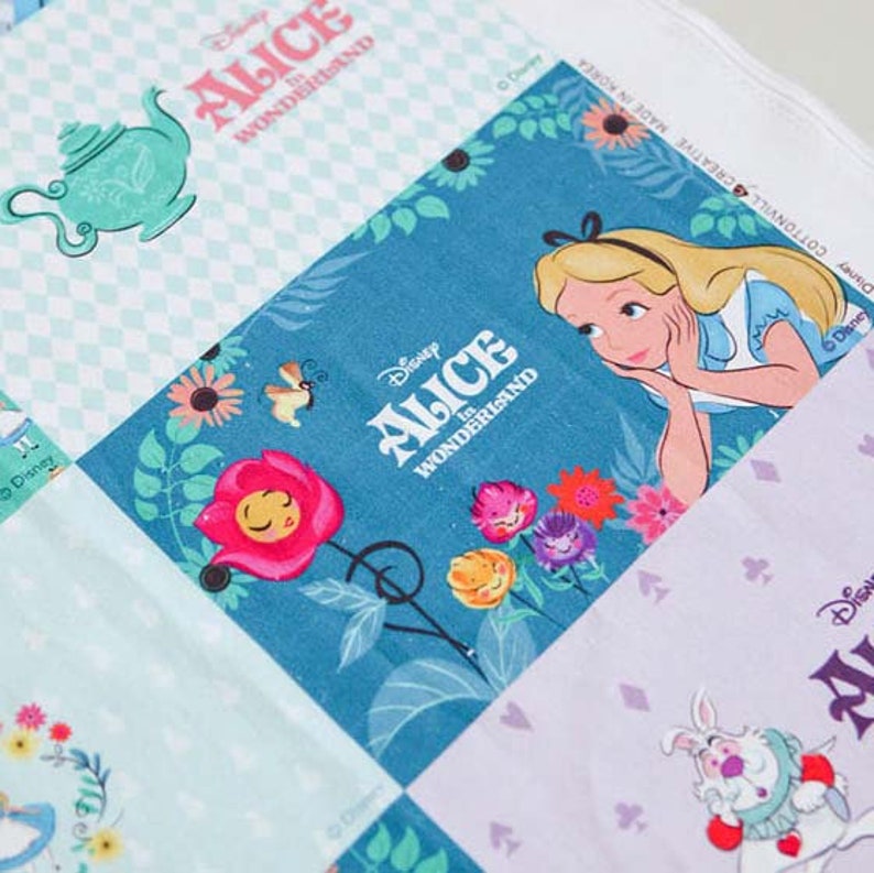 Disney Cotton Linen Fabric Character Fabric by the Yard | Etsy