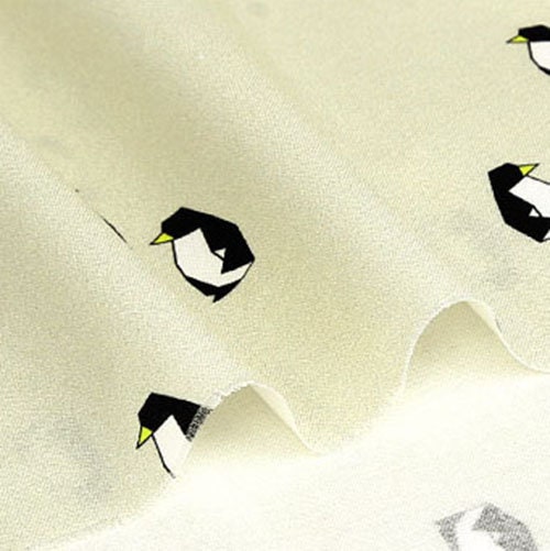 Cotton Fabric Penguin Fabric by the Yard 44 Wide SY | Etsy