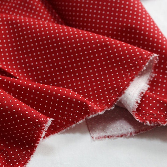 Cotton Fabric by the Yard Dot Fabric 44" Wide Cozy Cute Dot Laceking - Etsy