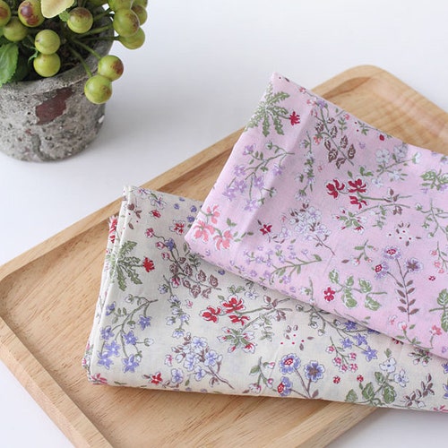 Premium Quality Laminated Cotton Fabric by the Yard Solid - Etsy