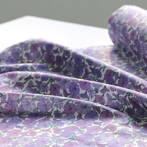 Premium Quality Cotton Fabric Flower Pattern by the Yards - Etsy