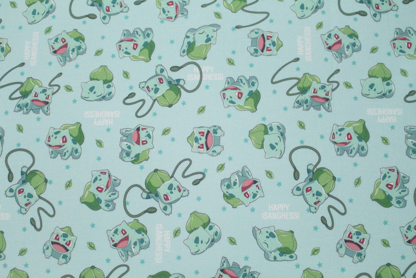 Half Yard Pokemon Fabric Bulbasaur Pikachu Character Fabric - Etsy