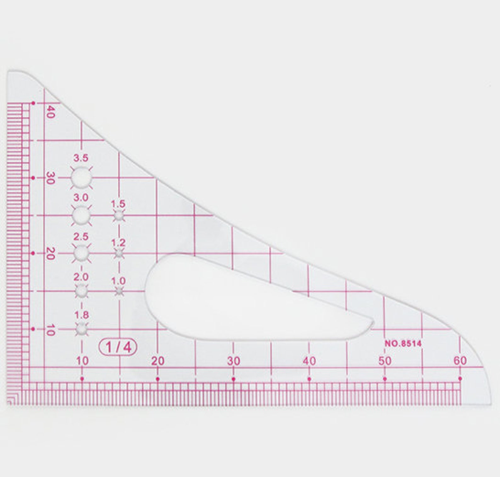 Premium Quality 1/4 Scale Ruler Craft DIY Sewing Tools Acrylic | Etsy