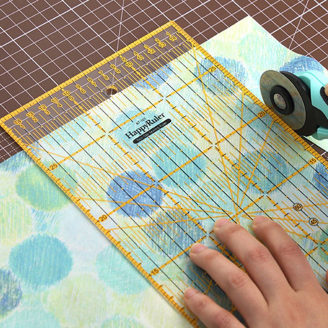 Premium Quality Non-slip Ruler 30cm Craft DIY Sewing Tools Acrylic ...