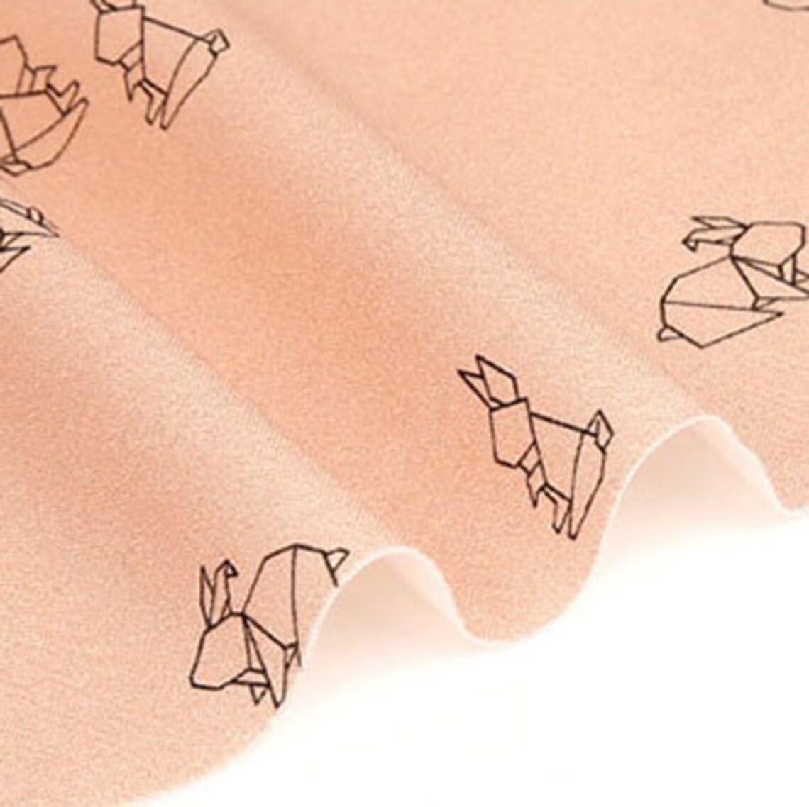 Cotton Fabric Rabbit Fabric by the Yard 44 Wide SY Bany - Etsy