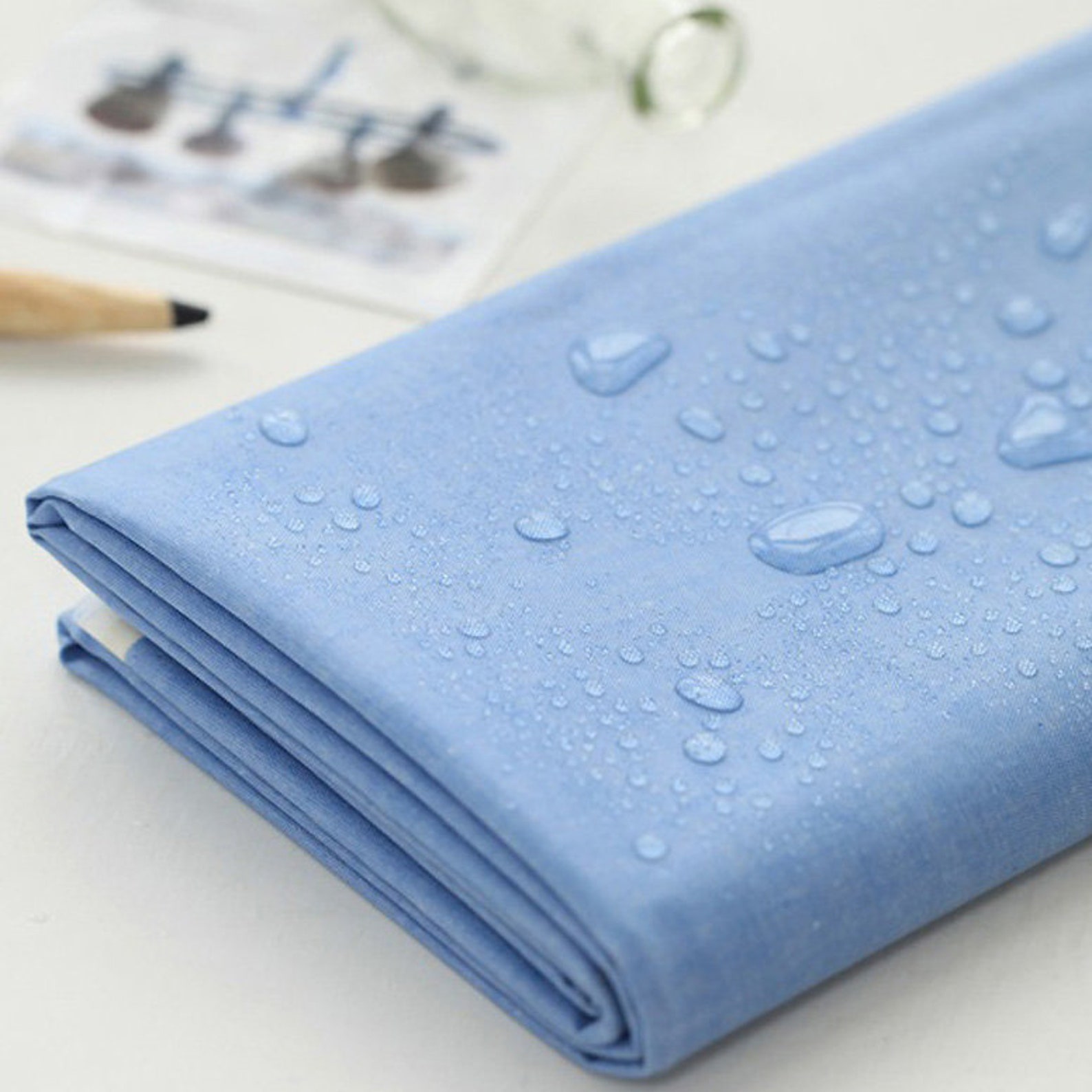 Premium Quality Laminated Cotton Fabric by the Yard Solid Fabric 44 ...