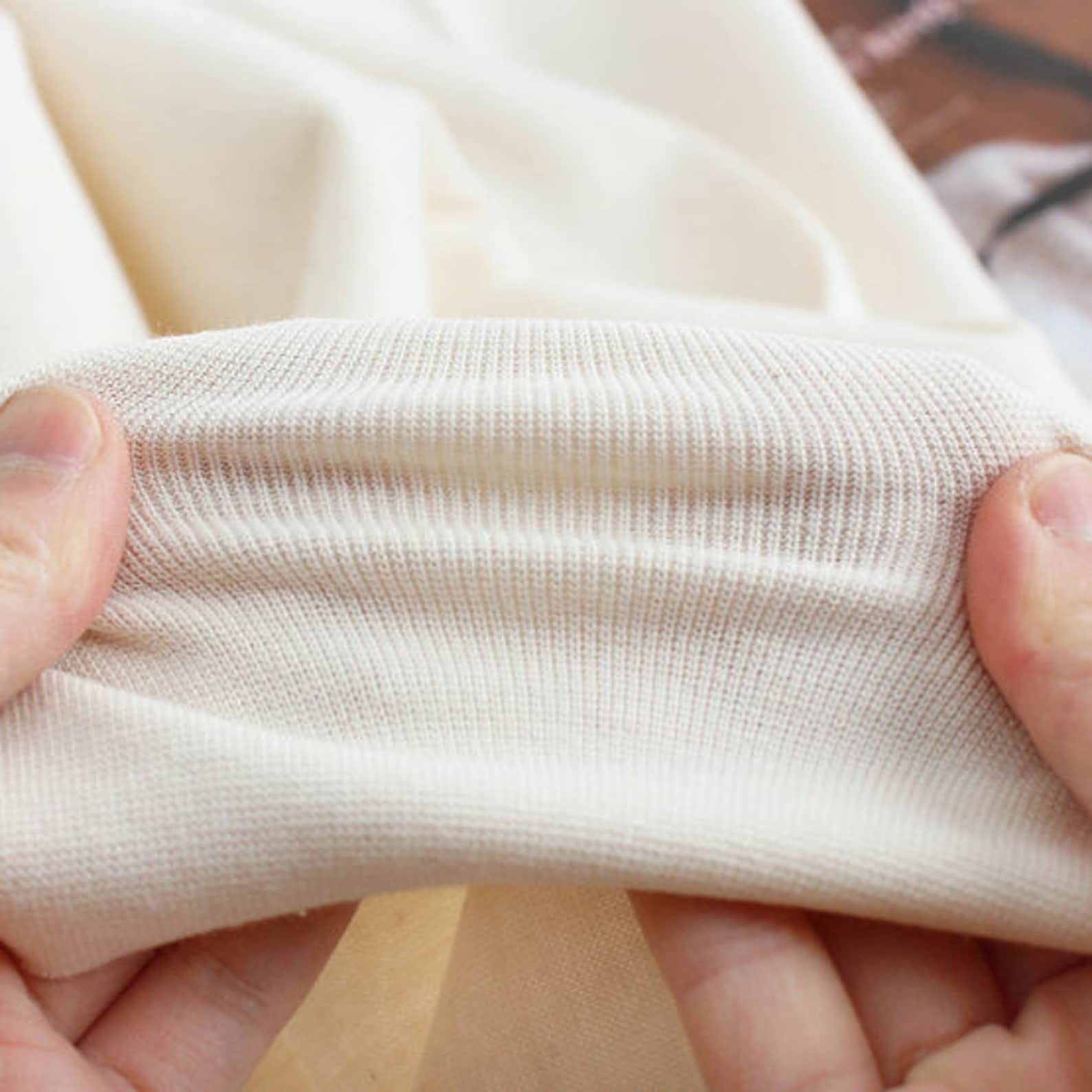 Solid Organic Cotton Cylinder Type Knit Single Fabric by the - Etsy