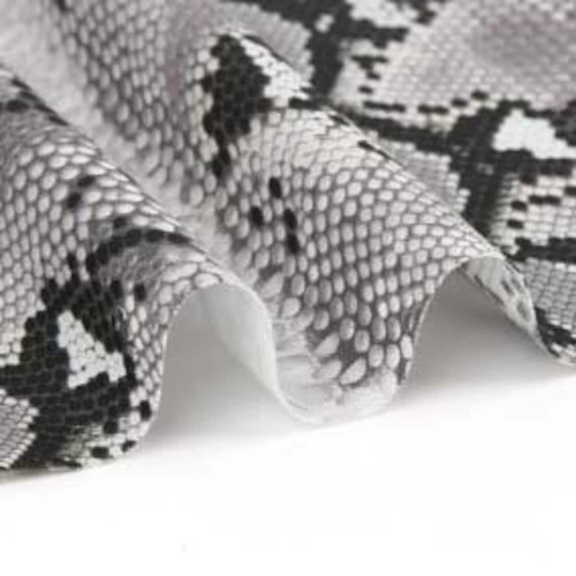 Premium Quality Cotton Fabric Snake Skin Pattern Fabric by the | Etsy