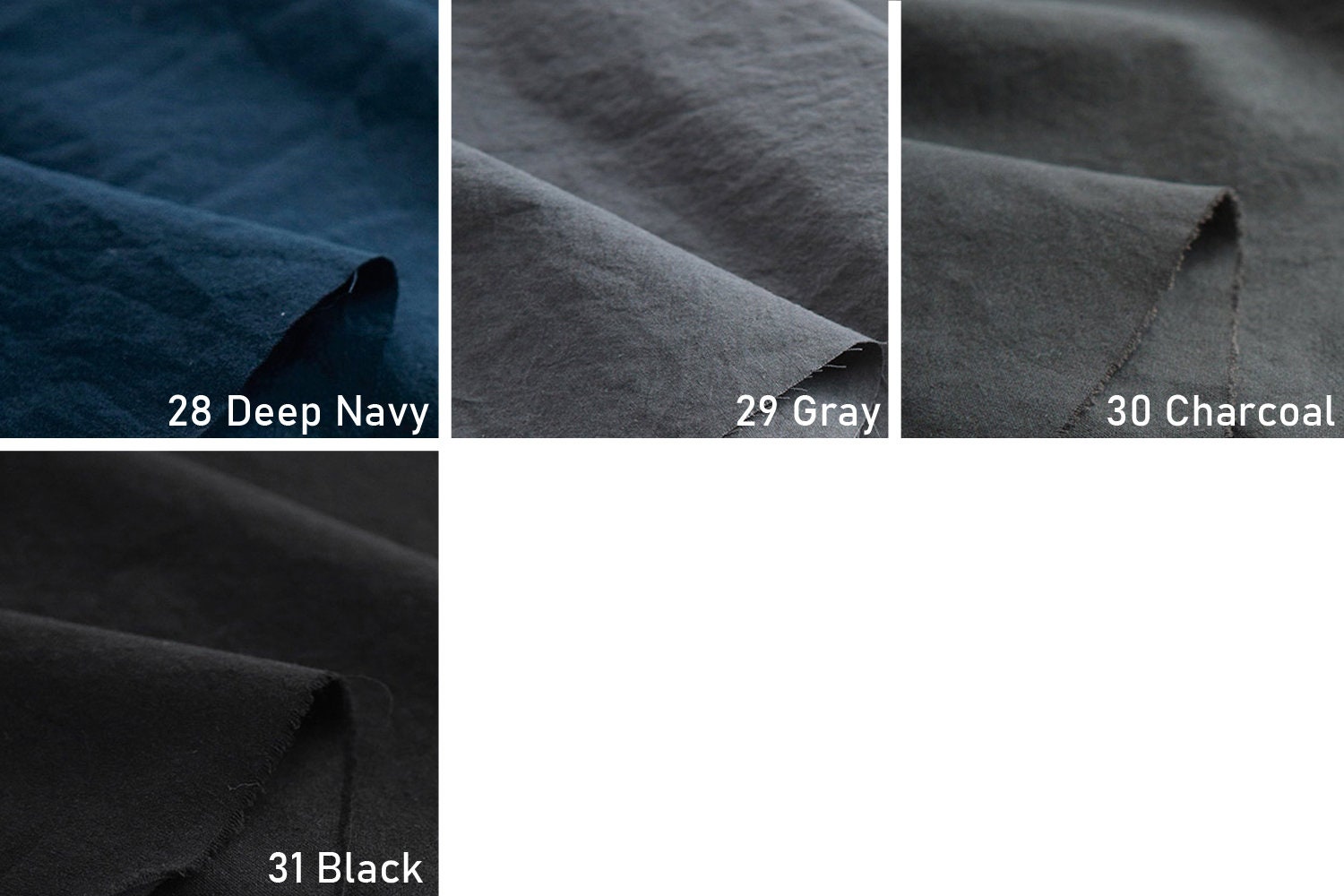 Premium Quality Cotton Fabric by the Yard Solid Fabric | Etsy